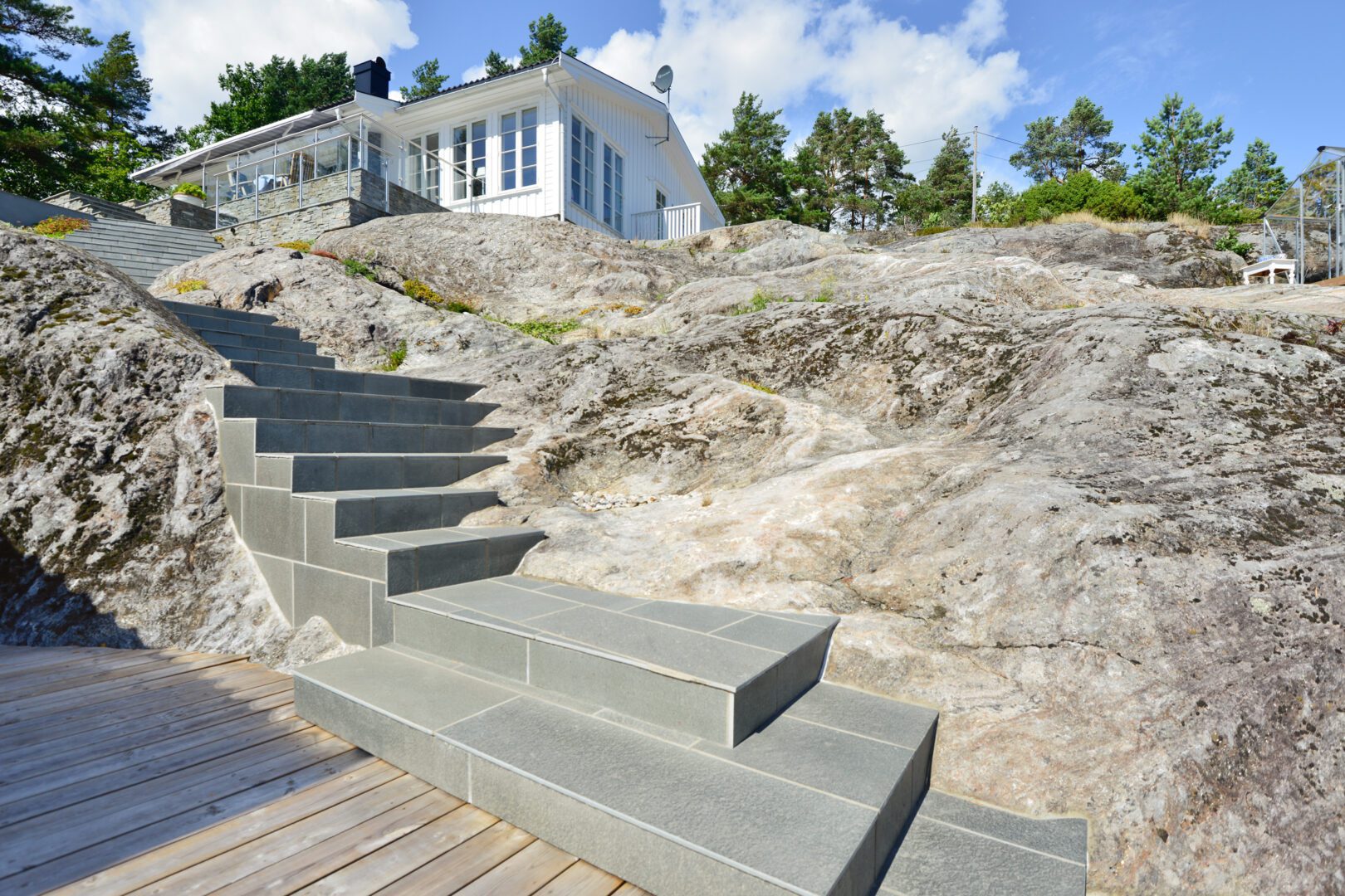 Skifertrinn | Granitt og Betongvare